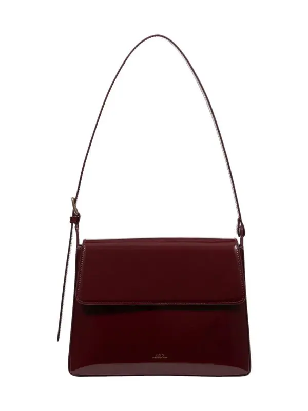 A.p.c. Virginie Flap Bag - Bordeaux