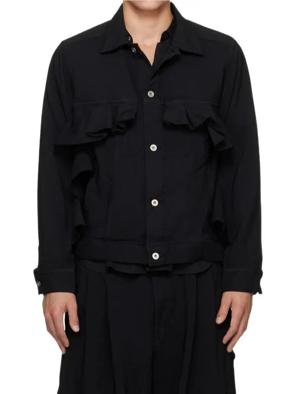 Comme Des Garçons Long-sleeve Jacket - Black