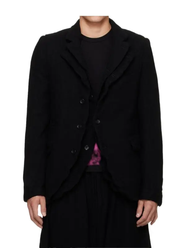 Comme Des Garçons Long-sleeve Jacket - Black