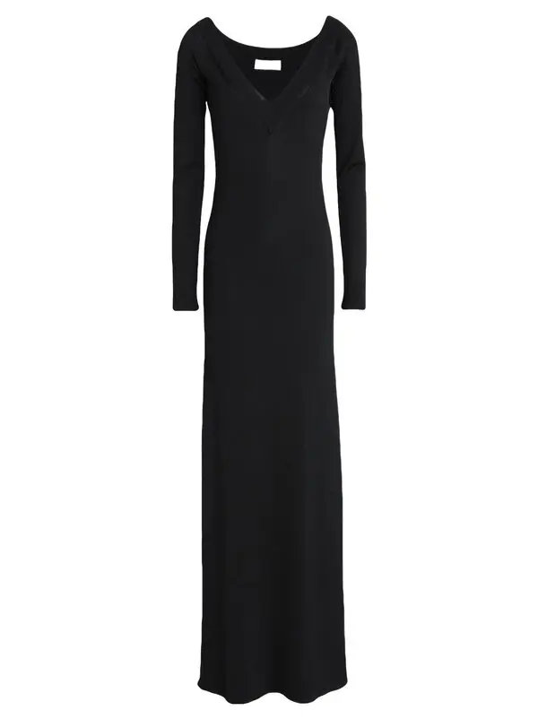 Saint Laurent Knit Dresses - Black