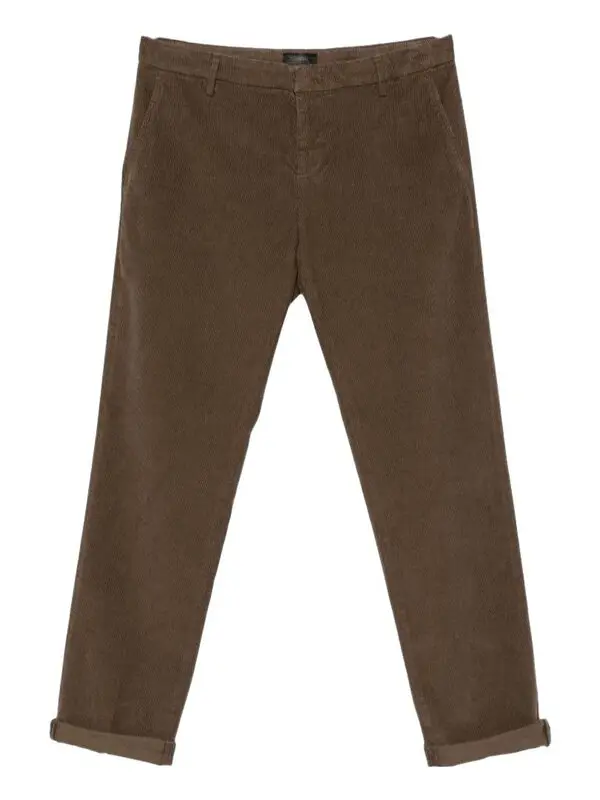 DONDUP Gaubert Straight-leg Pants - Brown