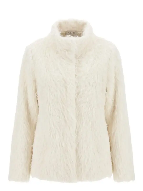 Peserico Long-sleeve Jacket With A Stand-up Collar - No