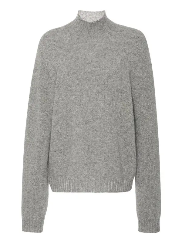 THE ROW Kensington Turtleneck Jumper - Grey