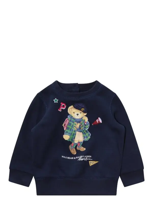 Polo Ralph Lauren Polo Bear-print Sweatshirt - Black
