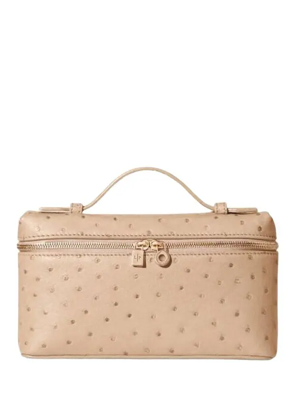 Loro Piana Zippered Shoulder Bag - Pink