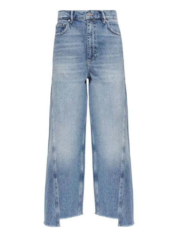 ALLSAINTS Fox Wide-leg Jeans - Blue