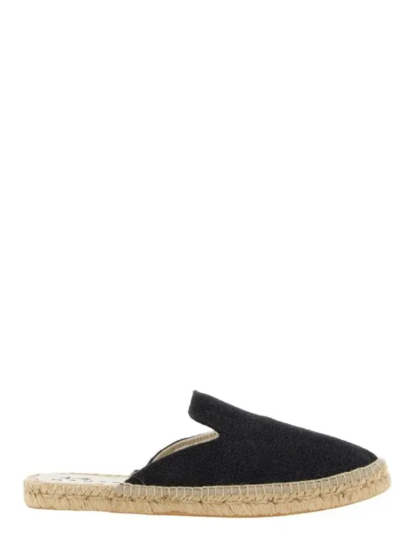 Manebí Logo Embellished Flat Shoes - Black