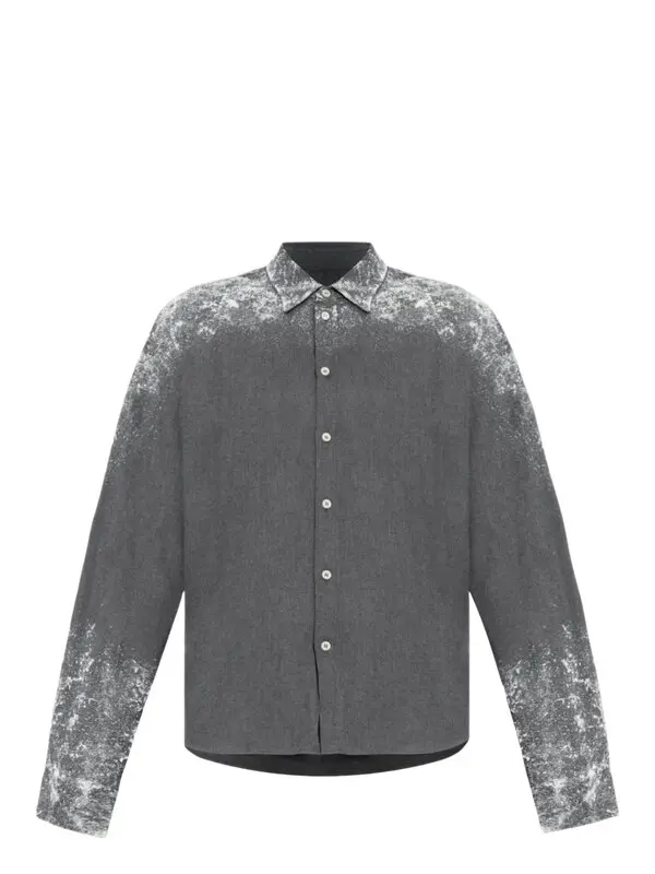 Dsquared2 Paint-splatter Shirt - Grey