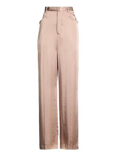 Rick Owens High-waisted Loose Straight-leg Trousers - Nude