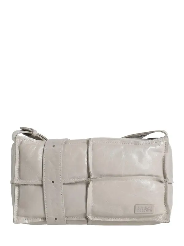 MAISON MARGIELA Medium-sized Leather Camera Bag - Grey
