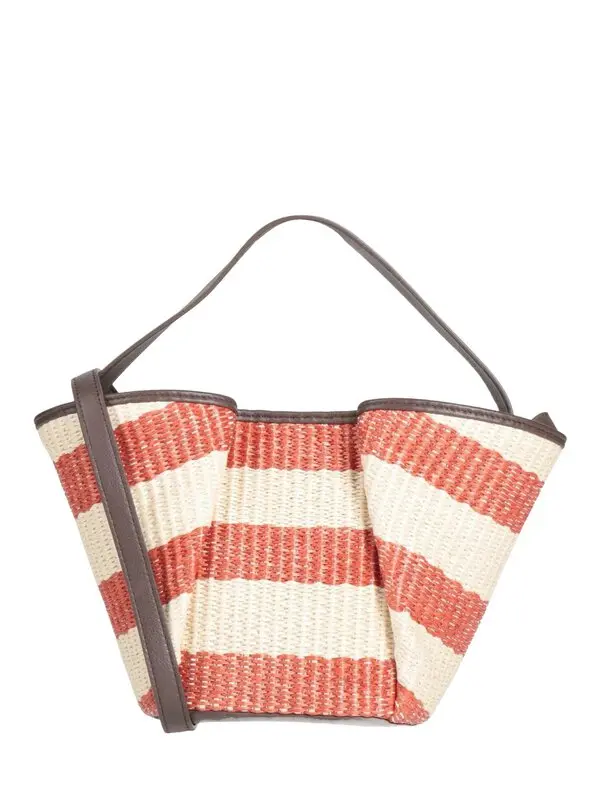 Brunello Cucinelli Striped Tote Bag - Beige