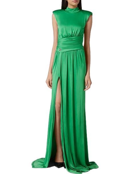 Philipp Plein Long Dress - Green