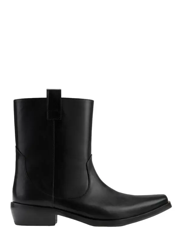 JUDE Cas Ankle Boot Leather - Black