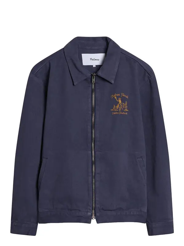 PALMES Western Zip Jacket - Navy