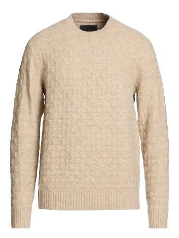 JACK & JONES Premium Sweater Size Acrylic, Recycled Polyester, Wool, Elastane - Beige