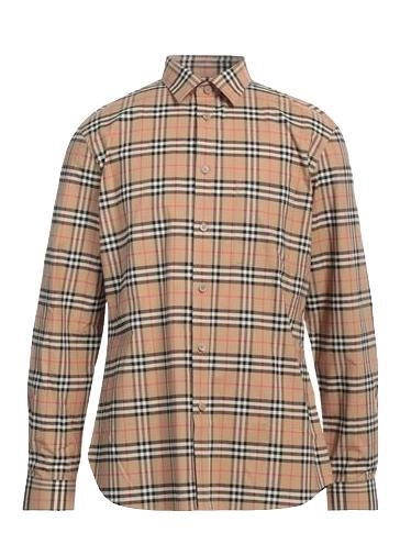 Burberry Shirt Camel Size Cotton, Elastane - Beige