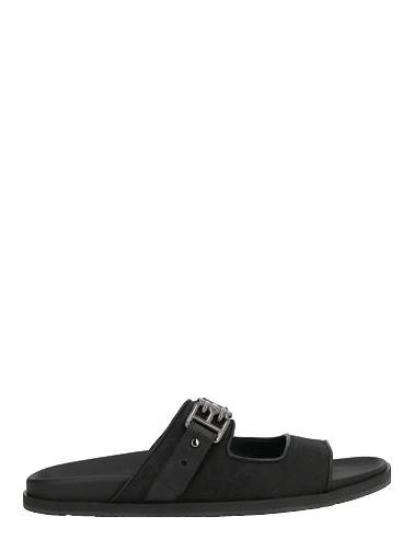 Bally Sandals Size Polyester, Lambskin, Cow Leather - Black