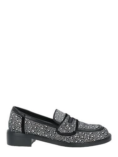 TWENTY FOUR HAITCH Loafers Size Textile Fibers - Black