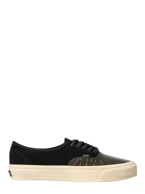 VANS Lx Authentic Croc-effect Sneakers - Black
