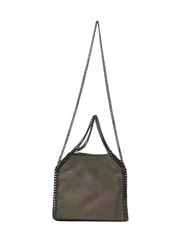 Stella McCartney Mini Falabella Chain-trim Shoulder Bag - Brown
