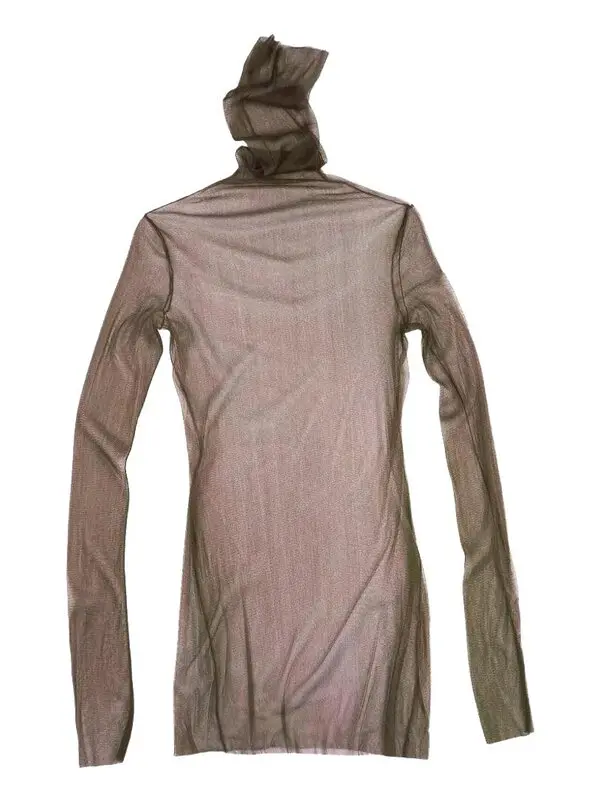 CORTANA Cisne Tulle Top - Brown