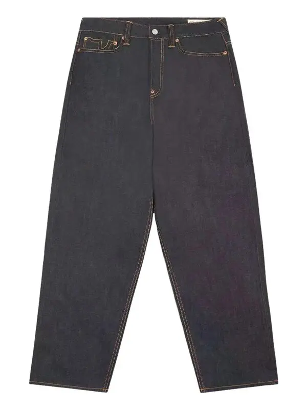 EVISU Daicock Print Jeans - Blue
