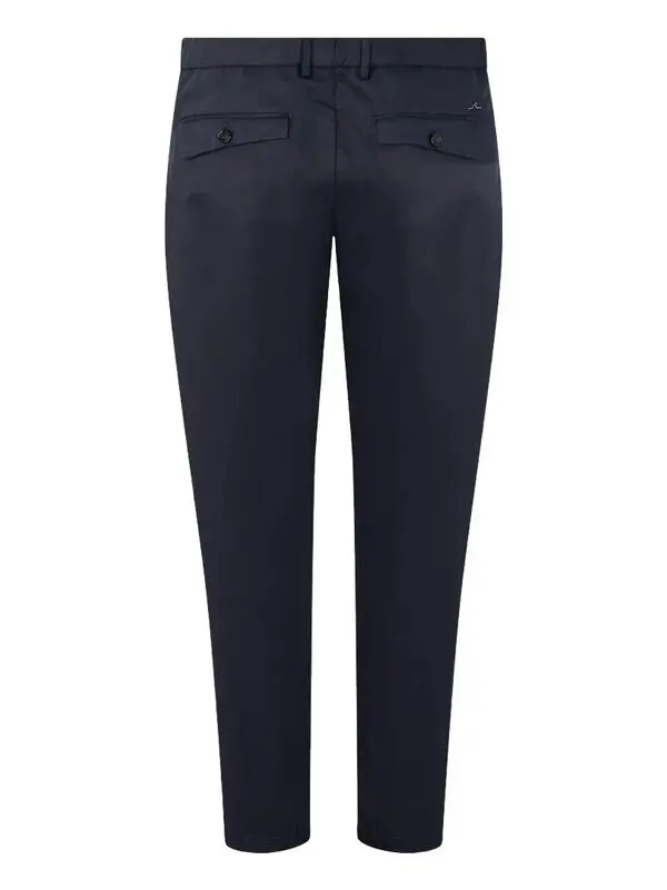Paul & Shark Logo-charm Slim-fit Trousers - Blue