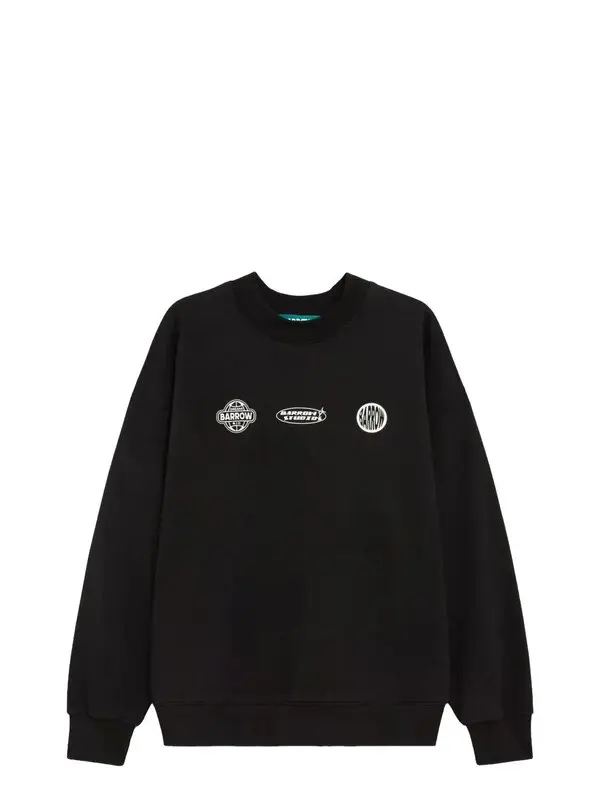 BARROW Graphic-print Sweatshirt - Black