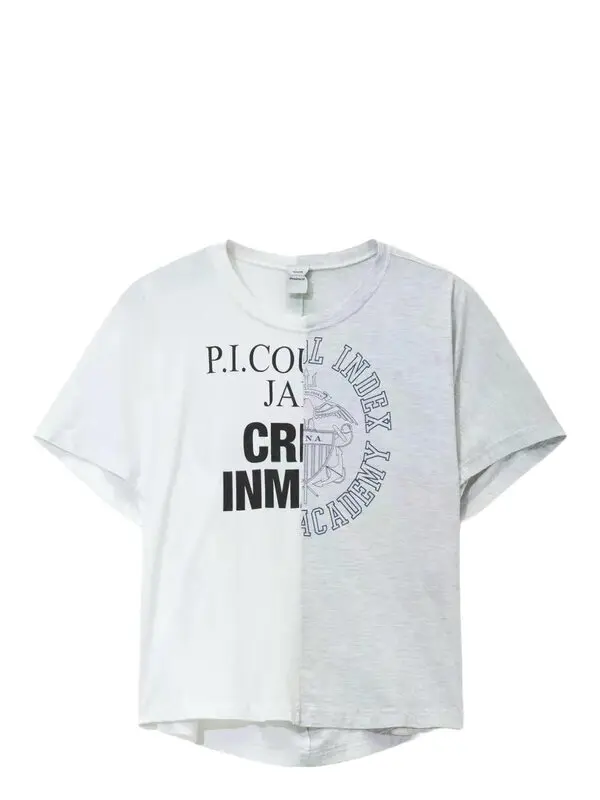PROTOCOL INDEX Logo-print T-shirt - White