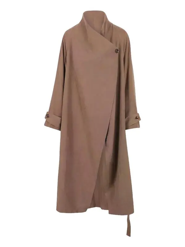 JOVONNA Galilee Wrap Coat - Brown