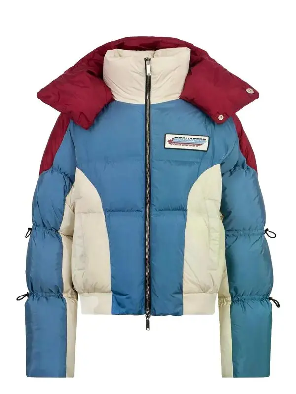 Dsquared2 Padded Drawstring Jacket - Neutrals