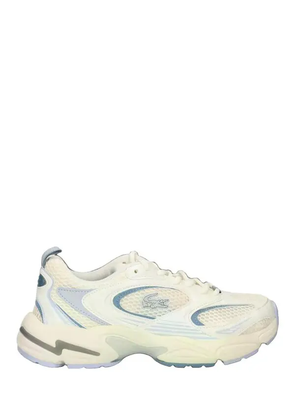 Lacoste Storm 96 2k Mesh-panelled Logo-patch Sneakers - White