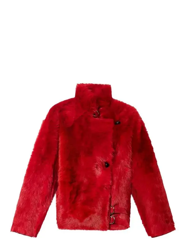 Isabel Marant Étoile Roama Buckled-strap Coat - Red