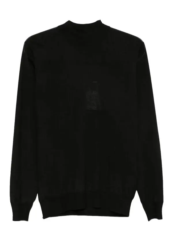 FILIPPO DE LAURENTIIS Long-sleeve Sweater - Black