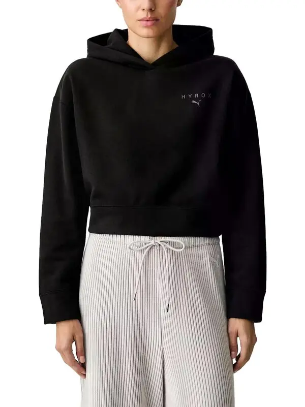 PUMA X Hyrox Logo-print Hoodie - Black