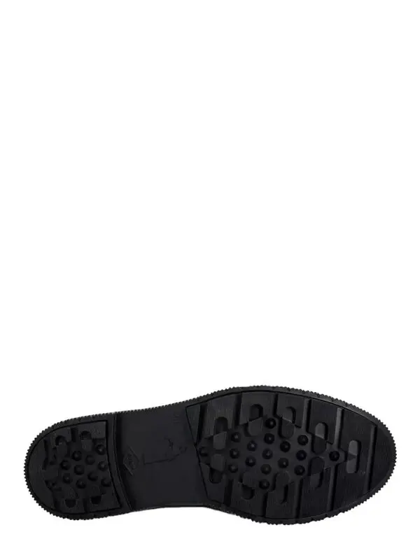 ADIEU PARIS Front-zip Ankle Boots - Black