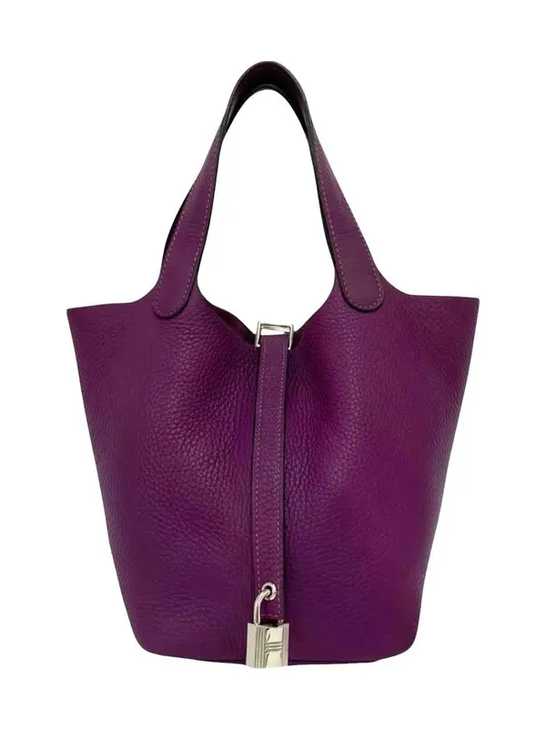 Hermès 2021 Clemence Picotin Lock 18 Handbag - Purple
