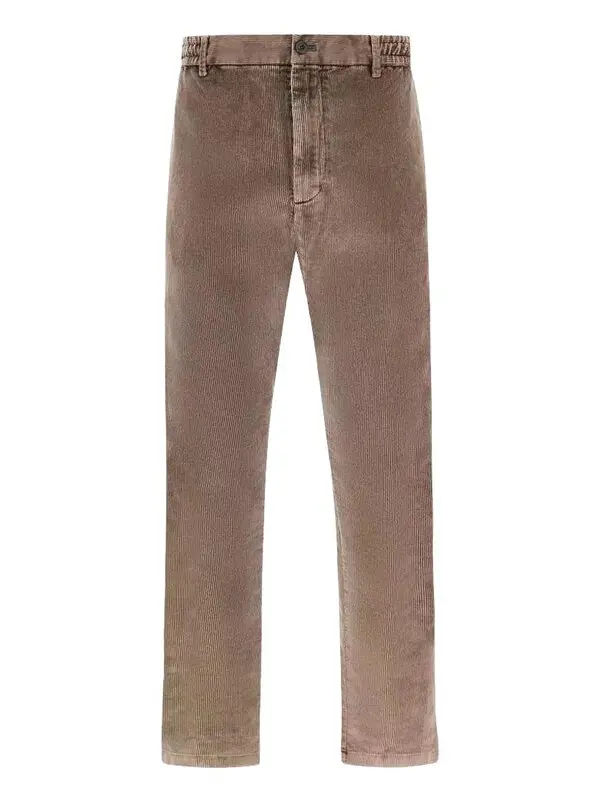 Paul & Shark Alba Corduroy Trousers - Brown