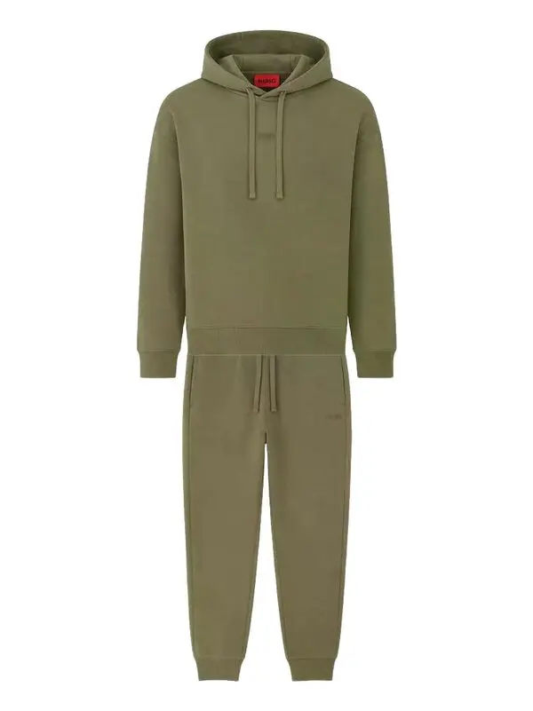 Hugo Logo-embroidered Tracksuit - Green