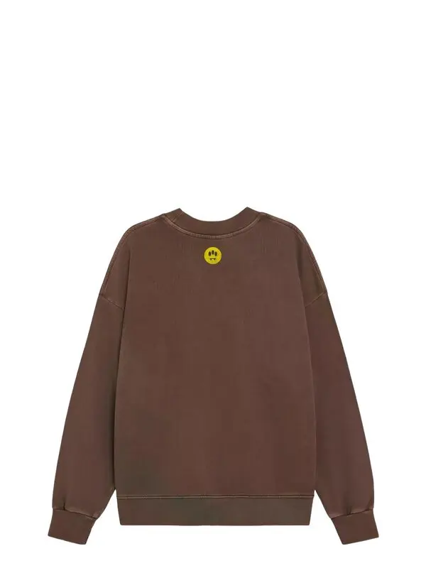 BARROW Logo-print Sweatshirt - Brown
