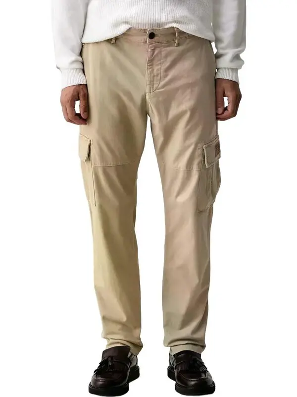 AERONAUTICA MILITARE Logo-patch Cargo Pants - Neutrals