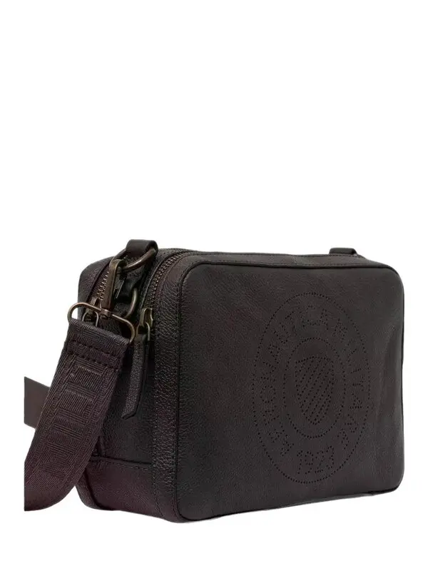 AERONAUTICA MILITARE Logo-plaque Shoulder Bag - Brown