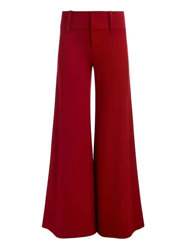 Alice + Olivia Olivia Wide-leg Trousers - Red