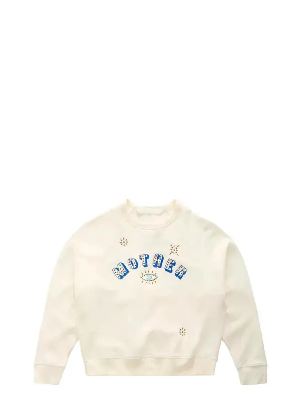 MOTHER The Concert Graphic-print Sweatshirt - Neutrals