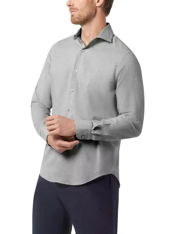 Paul & Shark Cotton Flannel Shirt - Grey