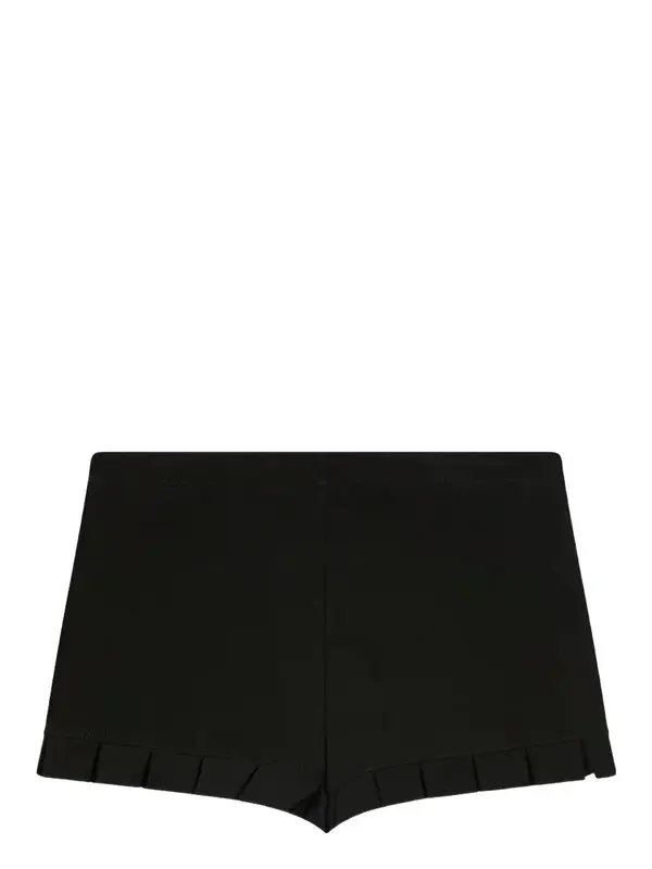 Emilio Pucci Compact Jersey Shorts - Black
