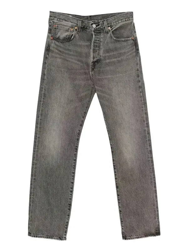 LEVI'S Faded Straight-leg Jeans - Grey