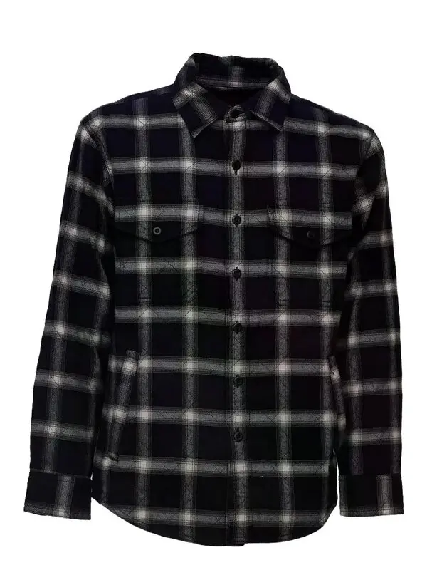 Filson Jac Quilted Flannel Shirt - Blue