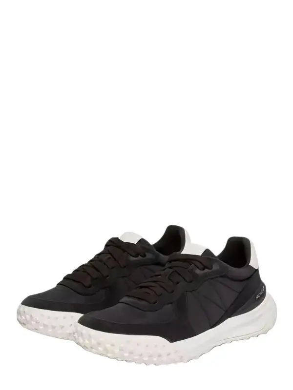 Moncler Quilted Panelled Sneakers - Black