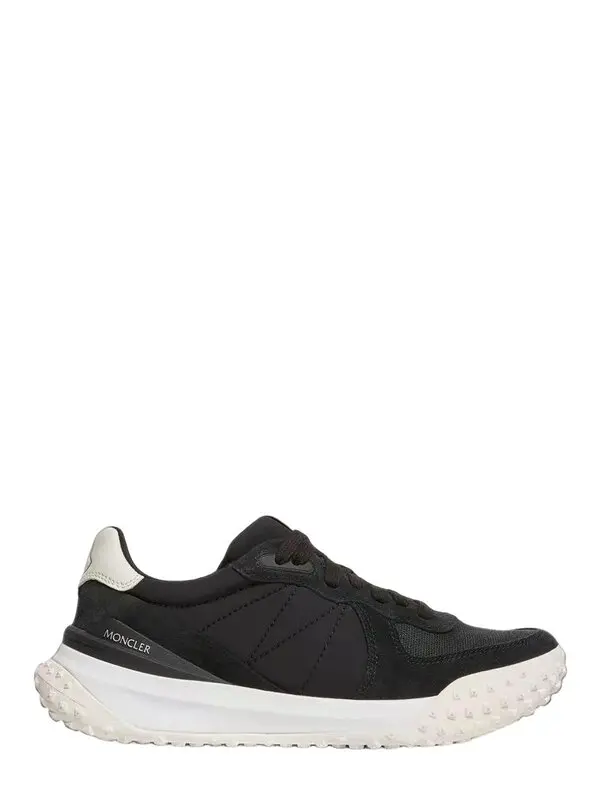 Moncler Quilted Panelled Sneakers - Black